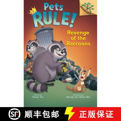 【3-4周达】精装 Revenge of the Raccoons: A Branches Book (Pets Rule! #7): Volume 7 [9781546119777]