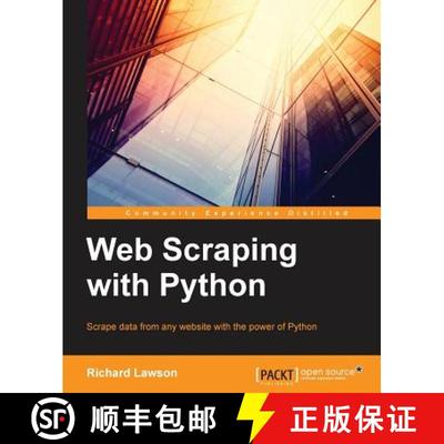 预订 Web Scraping with Python [9781782164364]