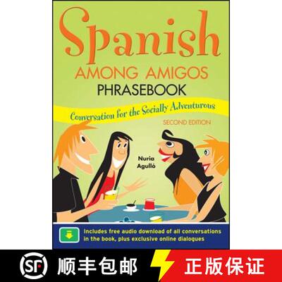 【3-4周达】Spanish Among Amigos Phrasebook, Second Edition [9780071754156]