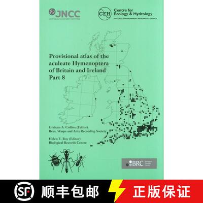 【3-4周达】Provisional Atlas of the Aculeate Hymenoptera of Britain and Ireland, Part 8 [9781906698294]