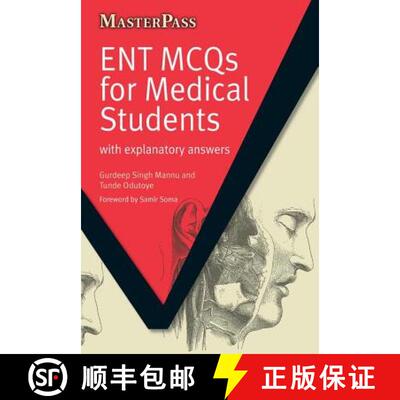 【3-4周达】Ent McQs for Medical Students: With Explanatory Answers [9781846193897]