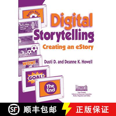 【3-4周达】Digital Storytelling: Creating an eStory [9781586830809]
