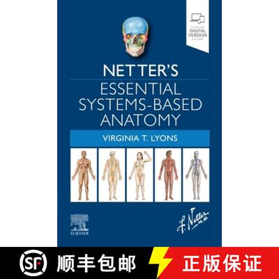 【3-4周达】Netter’s Essential Systems-Based Anatomy [9780323694971]