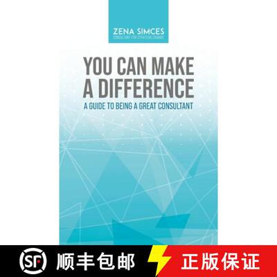 【3-4周达】You Can Make a Difference: A Guide to Being a Great Consultant [9780228843818]