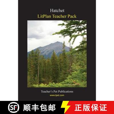 【3-4周达】Litplan Teacher Pack: Hatchet [9781602491809]