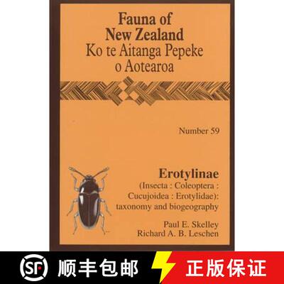 预订 Erotylidae (Insecta:Coleoptera:Cucujoidea:Erotylidae): Taxonomy and Biogeography [9780478093919]