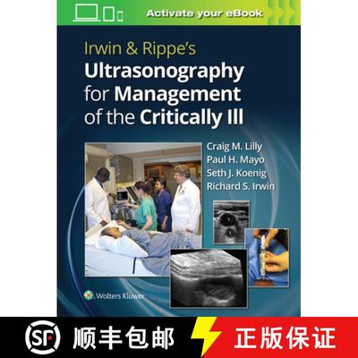 【3-4周达】Irwin and Rippe's Ultrasonography for the Management of the Critically Ill [9781975144951]