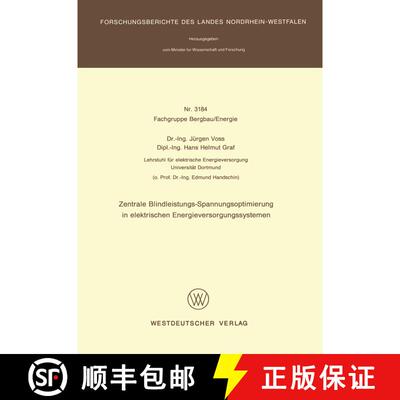 【3-4周达】Zentrale Blindleistungs-Spannungsoptimierung in elektrischen Energieversorgungssystemen [9783531031842]