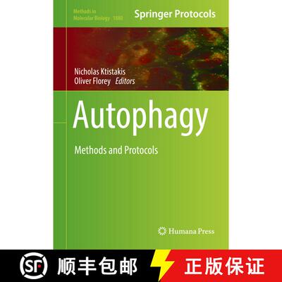 【3-4周达】精装 Autophagy : Methods and Protocols [9781493988723]