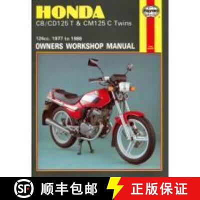 【3-4周达】Honda CB/CD125T and CM125C Twins 1977-88 Owner's Workshop Ma [9781850106449]