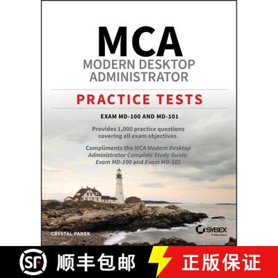 【3-4周达】Mca Modern Desktop Administrator Practice Tests: Exam Md-100 And Md-101 [Wiley备考类] [9781119712930]