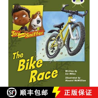 【3-4周达】Bug Club Independent Fiction Year 1 Blue A Jay and Sniffer: The Bike Race [9780435914059]
