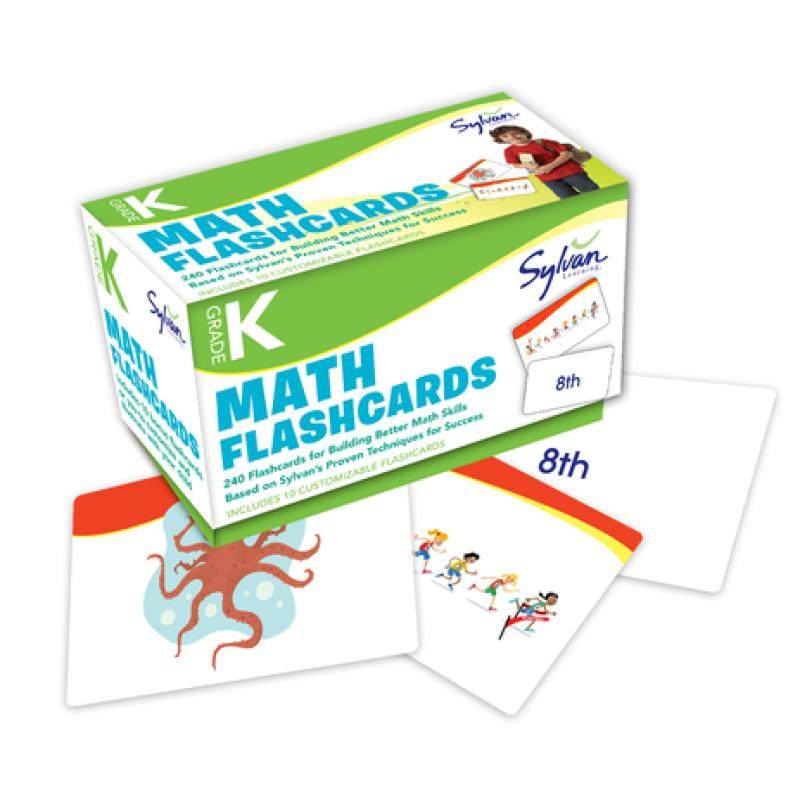 预订 Kindergarten Math Flashcards: 240 Flashcards for Building Better Math Skills(Number 1-20 ...