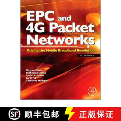 【3-4周达】精装 EPC and 4G Packet Networks: Driving the Mobile Broadband Revolution [9780123945952]