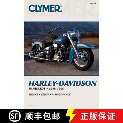 【3-4周达】Clymer Harley-Davidson H-D Panheads 1948-1965: Service, Repair, Maintenance [9780892875658]