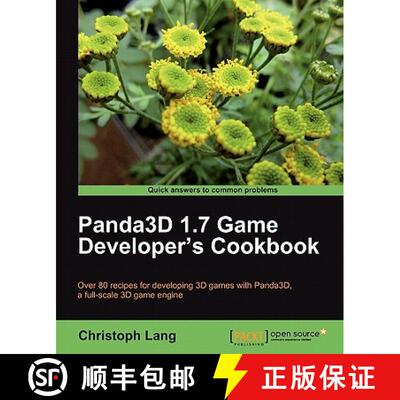 预订 Panda3d 1.7 Game Developer's Cookbook [9781849512923]