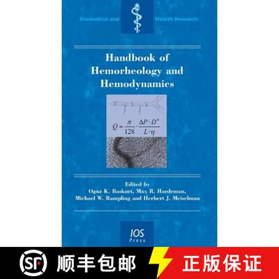 【3-4周达】精装 Handbook of Hemorheology and Hemodynamics [9781586037710]