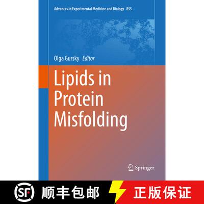 【3-4周达】精装 Lipids in Protein Misfolding [9783319173436]
