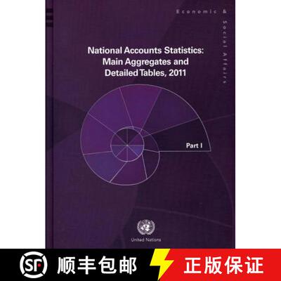 【3-4周达】National Accounts Statistics 2011: Main Aggregates and Detailed Tables (Five Vol. Set) [9789211615623]