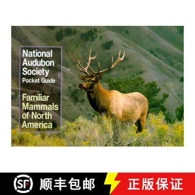 【3-4周达】National Audubon Society Pocket Guide to Familiar Mammals [9780394757964]