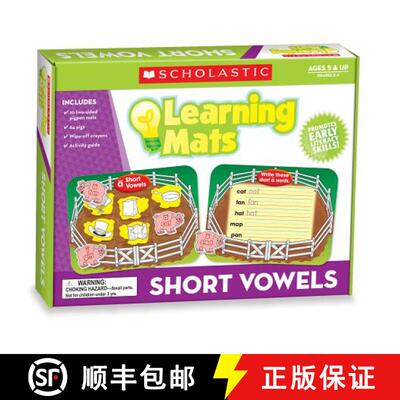 Short Vowels Learning Mats [9780545302074]