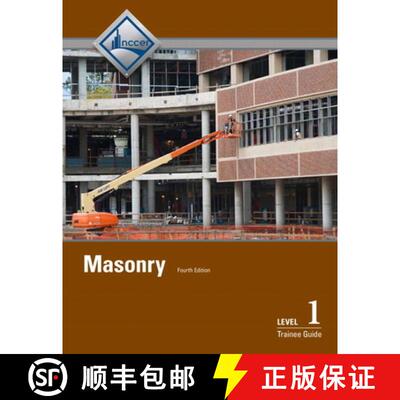 【3-4周达】Masonry Trainee Guide, Level 1: - Masonry Level 1 Trainee Guide [9780133402483]