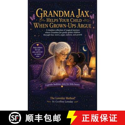 【3-4周达】精装 Grandma Jax Helps When Grown Ups Argue: The Loveday Method® [9781917978415]