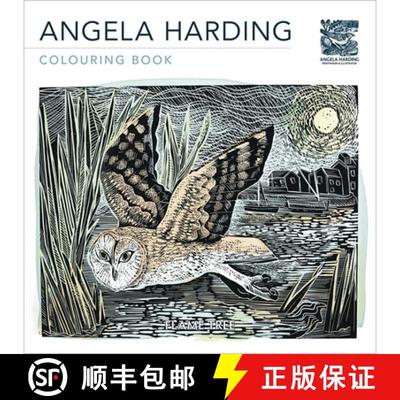 【3-4周达】Angela Harding (Art Colouring Book): Make Your Own Art Masterpiece [9781804175873]
