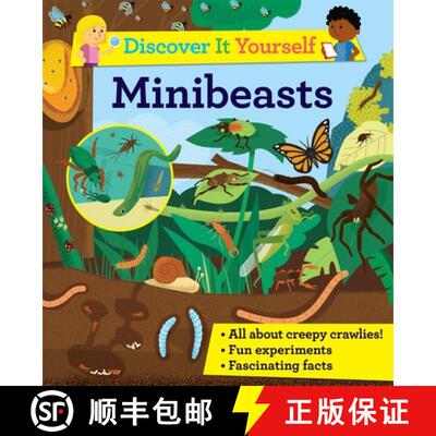 【3-4周达】Discover It Yourself: Minibeasts [9780753446980]