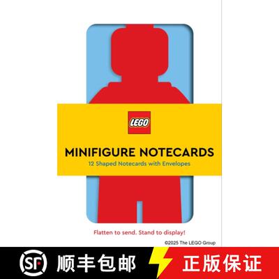 预订 LEGO Minifigure Notecards : 12 Shaped Notecards with Envelopes [9781797234700]