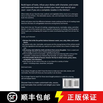 【3-4周达】Sauces, Rubs, and Marinades [9798989429073]