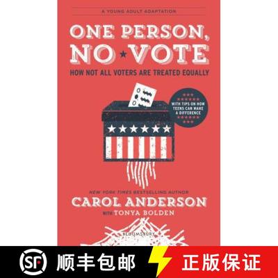 【3-4周达】One Person, No Vote (YA Edition): How Not All Voters Are Treated Equally [9781547601073]