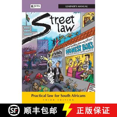 【3-4周达】Street law South Africa: Learner's manual: Practical law for South Africans [9780702185540]