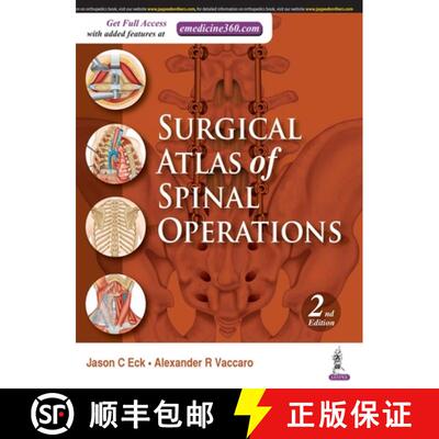 【3-4周达】精装 Surgical Atlas of Spinal Operations [9789386322708]
