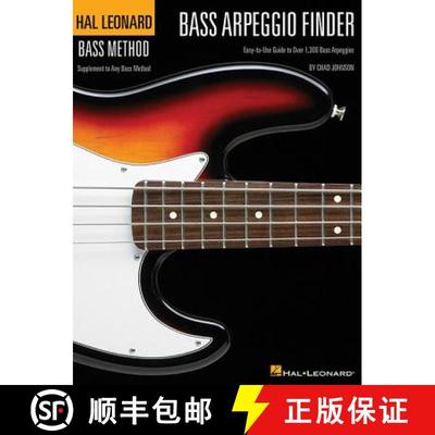 【3-4周达】Bass Arpeggio Finder: Easy-To-Use Guide to Over 1,300 Bass Arpeggios Hal Leonard Bass Method [9780634073281]