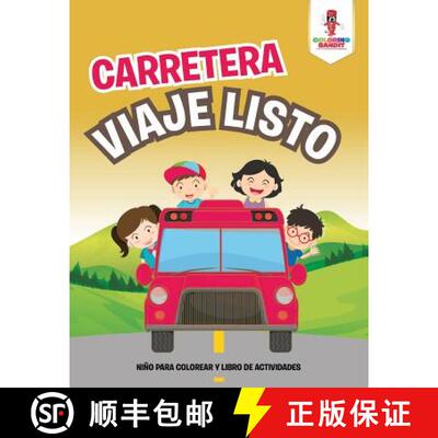 【3-4周达】Carretera Viaje Niño Para Colorear Y Libro De Actividades [9780228217442]