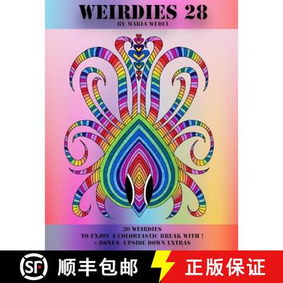【3-4周达】Weirdies 28: Color a Weirdie a Day ! [9788772011721]