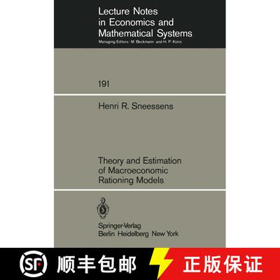 【3-4周达】Theory and Estimation of Macroeconomic Rationing Models [9783540108375]