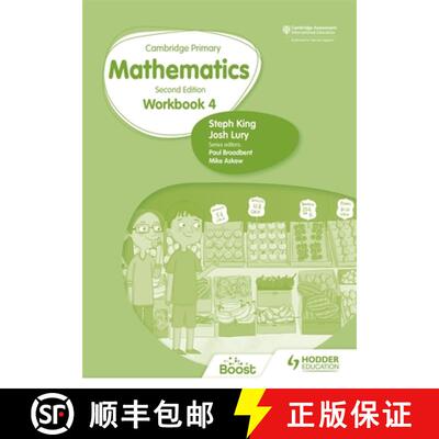 Cambridge Primary Mathematics Workbook 4 Second Edition: Hodder Education Group [9781398301207]