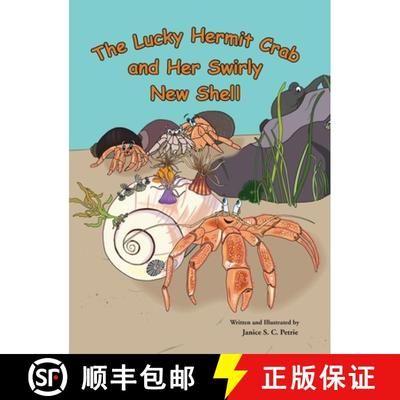【3-4周达】The Lucky Hermit Crab and Her Swirly New Shell [9781733051750]
