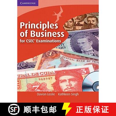【3-4周达】Principles of Business for Csec Examinations Coursebook [With CDROM] [9780521189576]