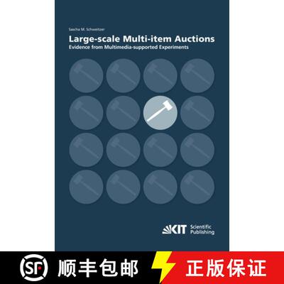 【3-4周达】Large-scale Multi-item Auctions : Evidence from Multimedia-supported Experiments [9783866449046]