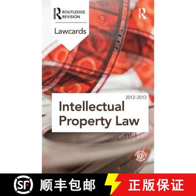 【3-4周达】精装 Intellectual Property Lawcards 2012-2013 [9781138435759]