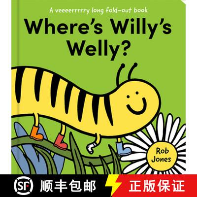 【3-4周达】精装 Where's Willy's Welly? [9780008774011]