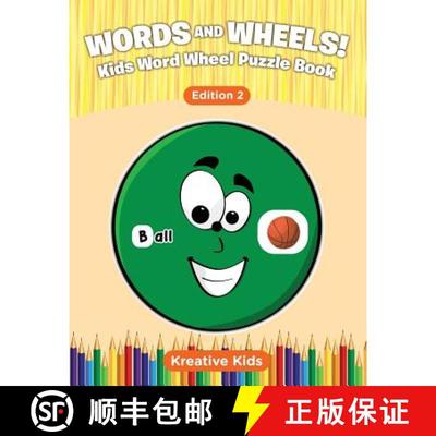 【3-4周达】Words and Wheels! Kids Word Wheel Puzzle Book Edition 2 [9781683776703]