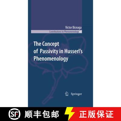 【3-4周达】精装 The Concept of Passivity in Husserl's Phenomenology [9789048139149]