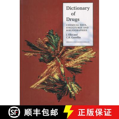 【3-4周达】The Dictionary of Drugs: Chemical Data: Chemical Data, Structures and Bibliographies [9781475720877]