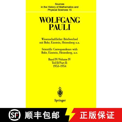 【3-4周达】精装 Wissenschaftlicher Briefwechsel mit Bohr, Einstein, Heisenberg u.a. / Scientific Corr... [9783540643128]