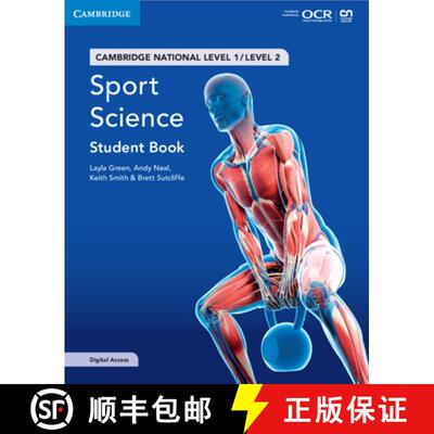 【3-4周达】Cambridge National in Sport Science Student Book with Digital Access (2 Years) : Level 1/L... [9781009118934]