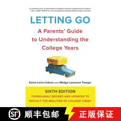 【3-4周达】Letting Go, Sixth Edition: A Parents' Guide to Understanding the College Years [9780062400567]